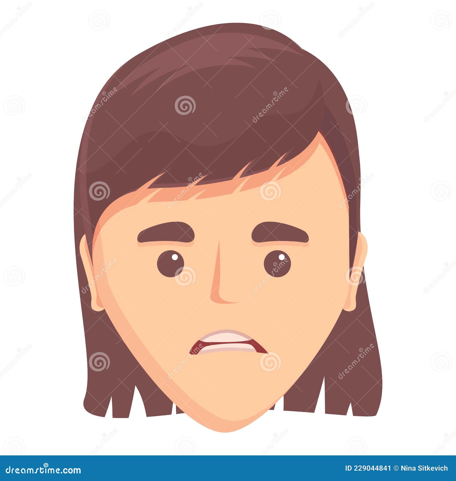English Articulation Icon Cartoon Vector. Mouth Speech Stock Vector ...