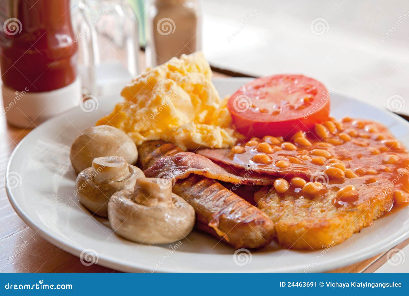 English Breakfast stock image. Image of side, angled - 24463691