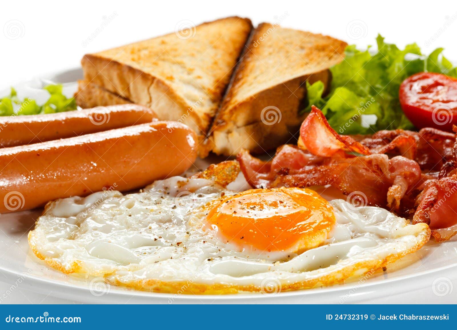 English breakfast stock image. Image of antipasti, lettuce - 24732319
