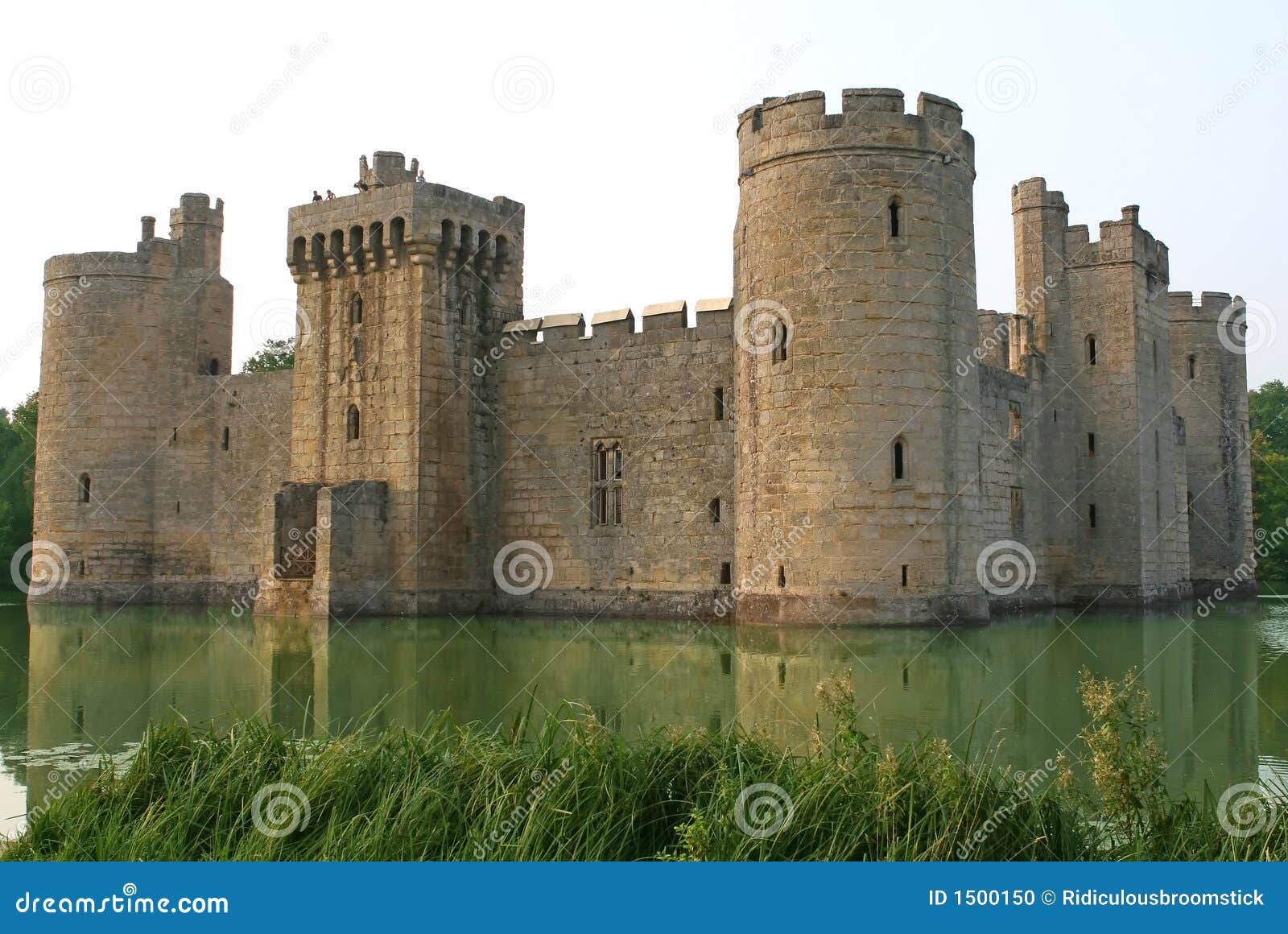English castle stock photo. Image of bodiam, blue, entrance - 1500150