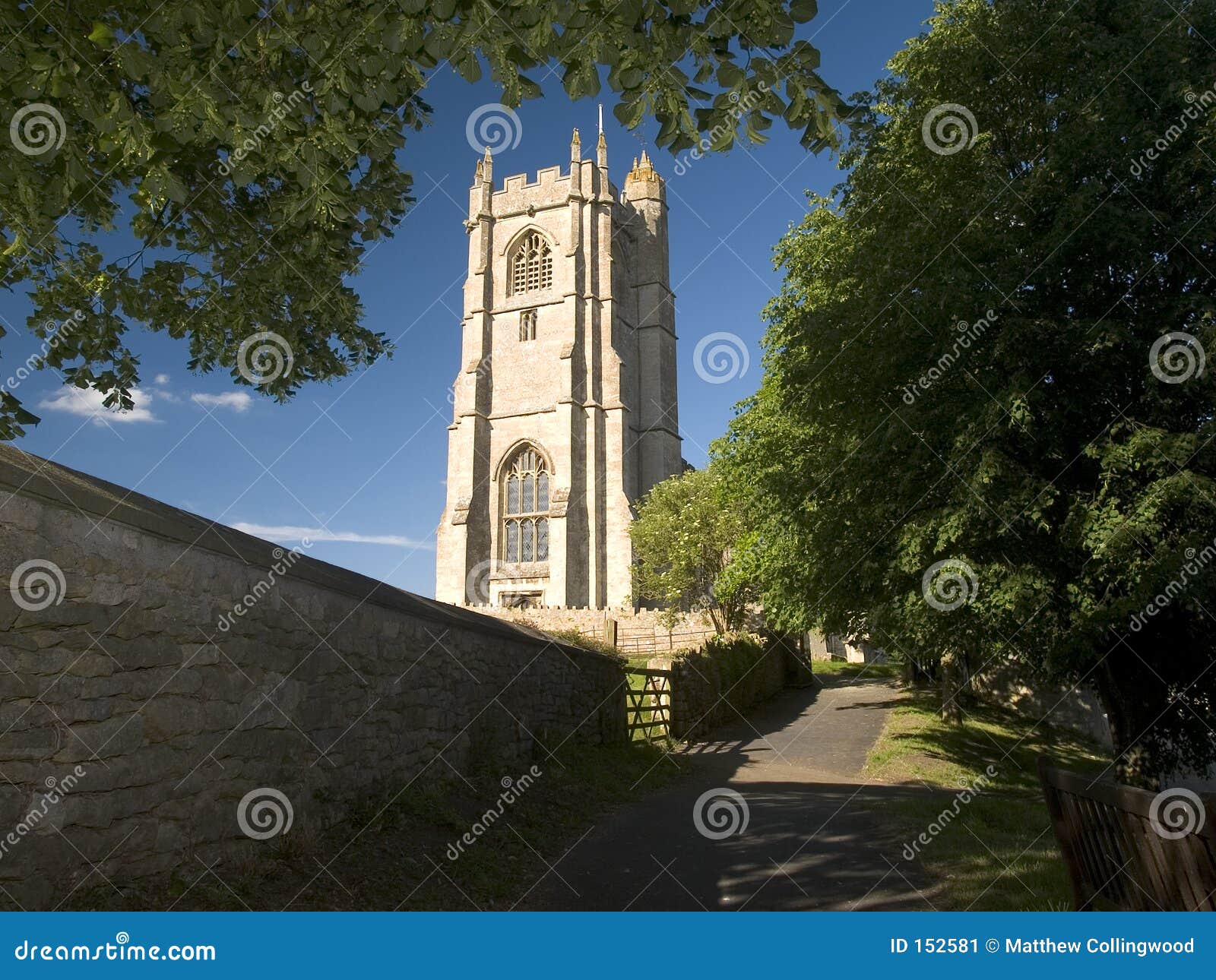 English Church stock image. Image of rural, wall, ancient - 152581