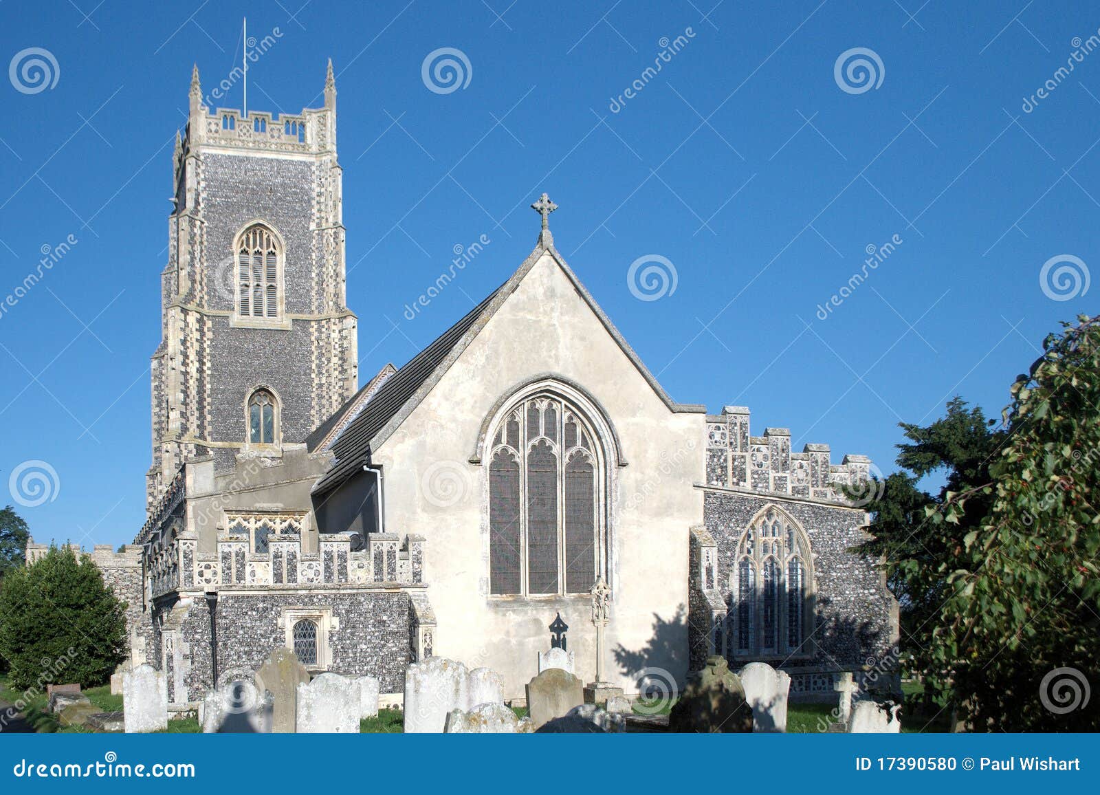 English Church stock photo. Image of parish, large, early - 17390580