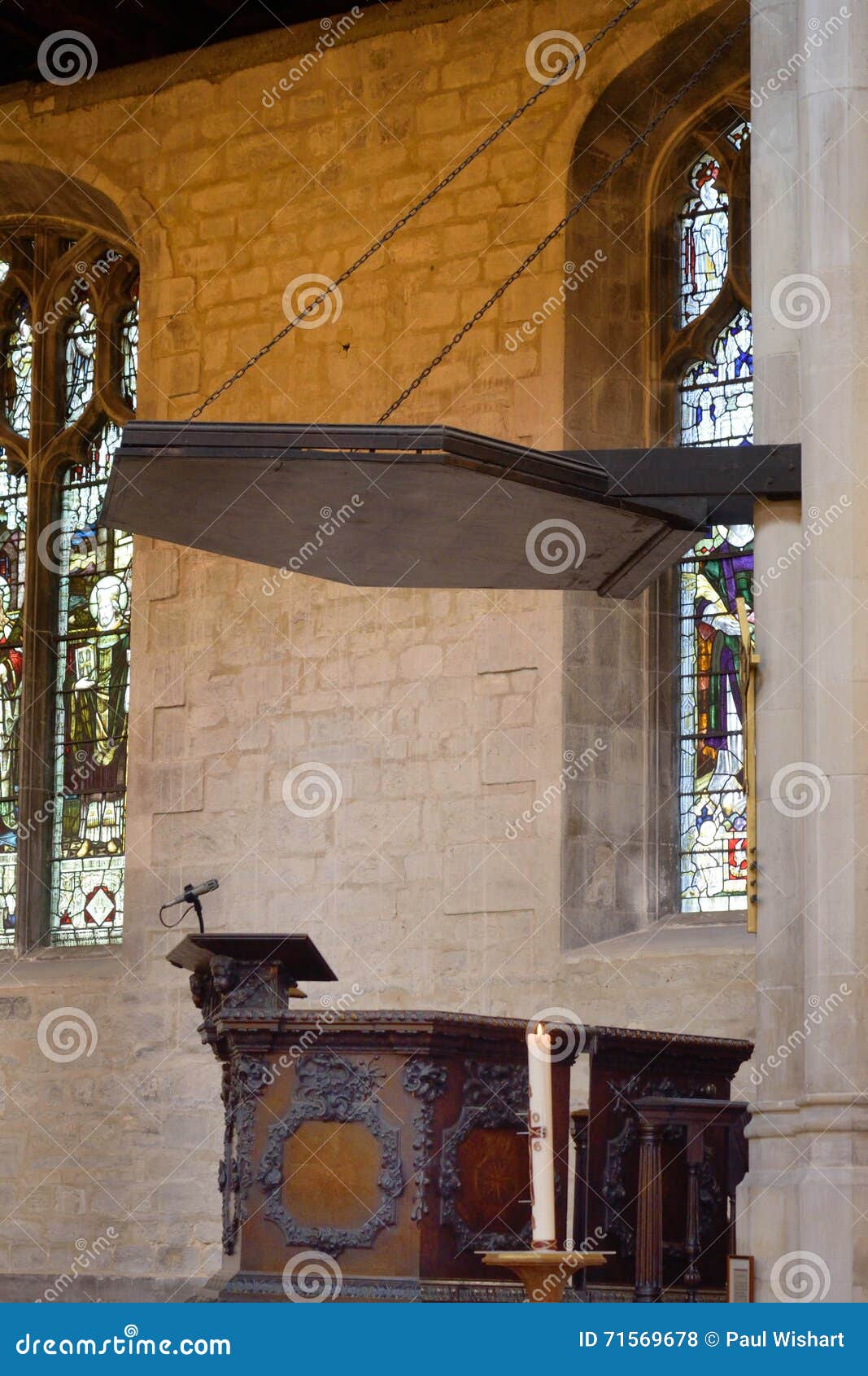 Old Church Pulpit Stock Photo | CartoonDealer.com #1338792