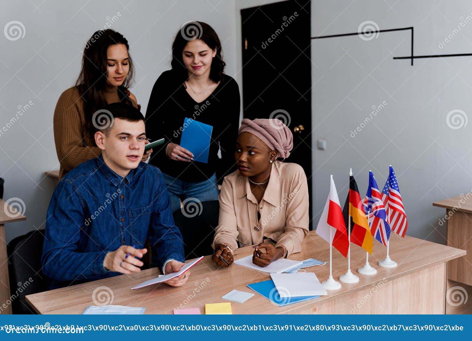 English Class Study with Students from Diffent Countries: Poland ...