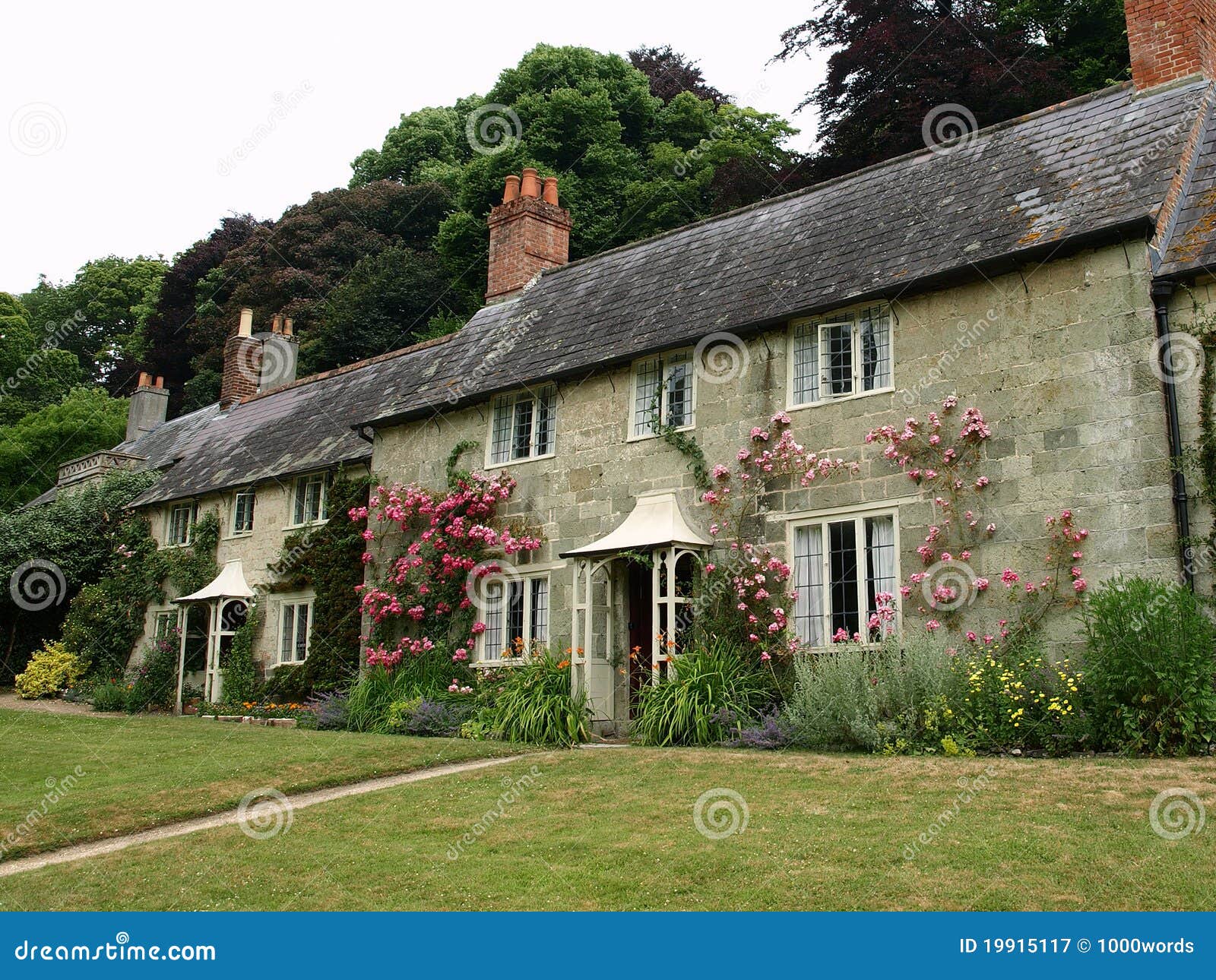 English Cottages stock image. Image of architectural - 19915117