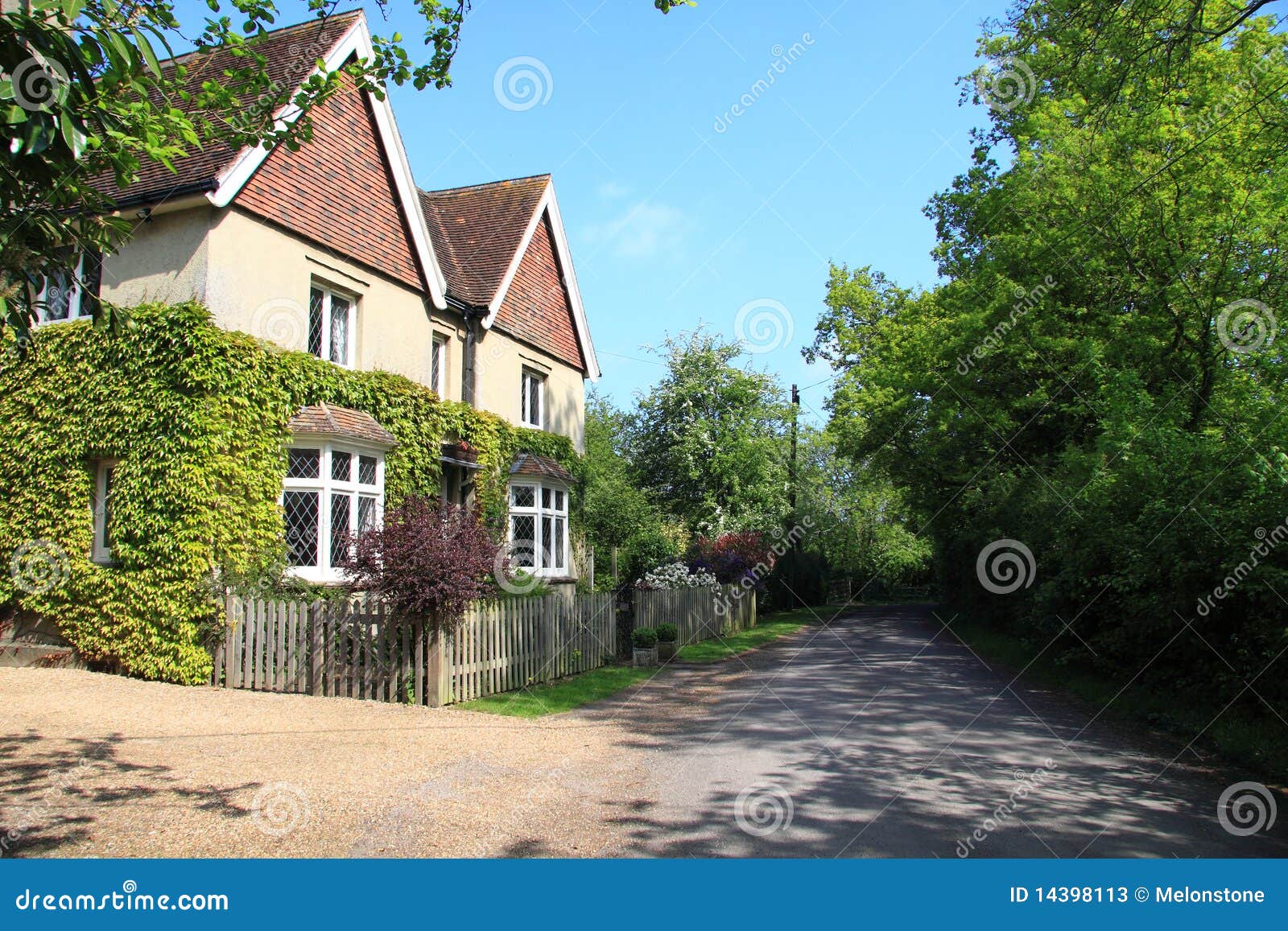 English country lane stock image. Image of british, leaded - 14398113