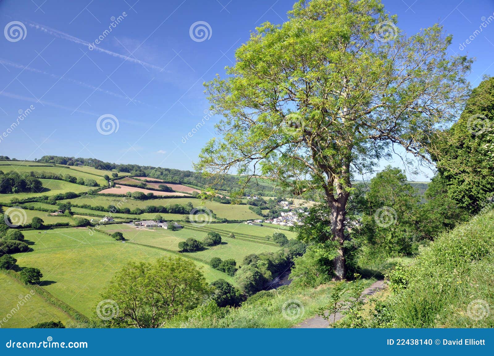 English countryside stock photo. Image of path, distant - 22438140
