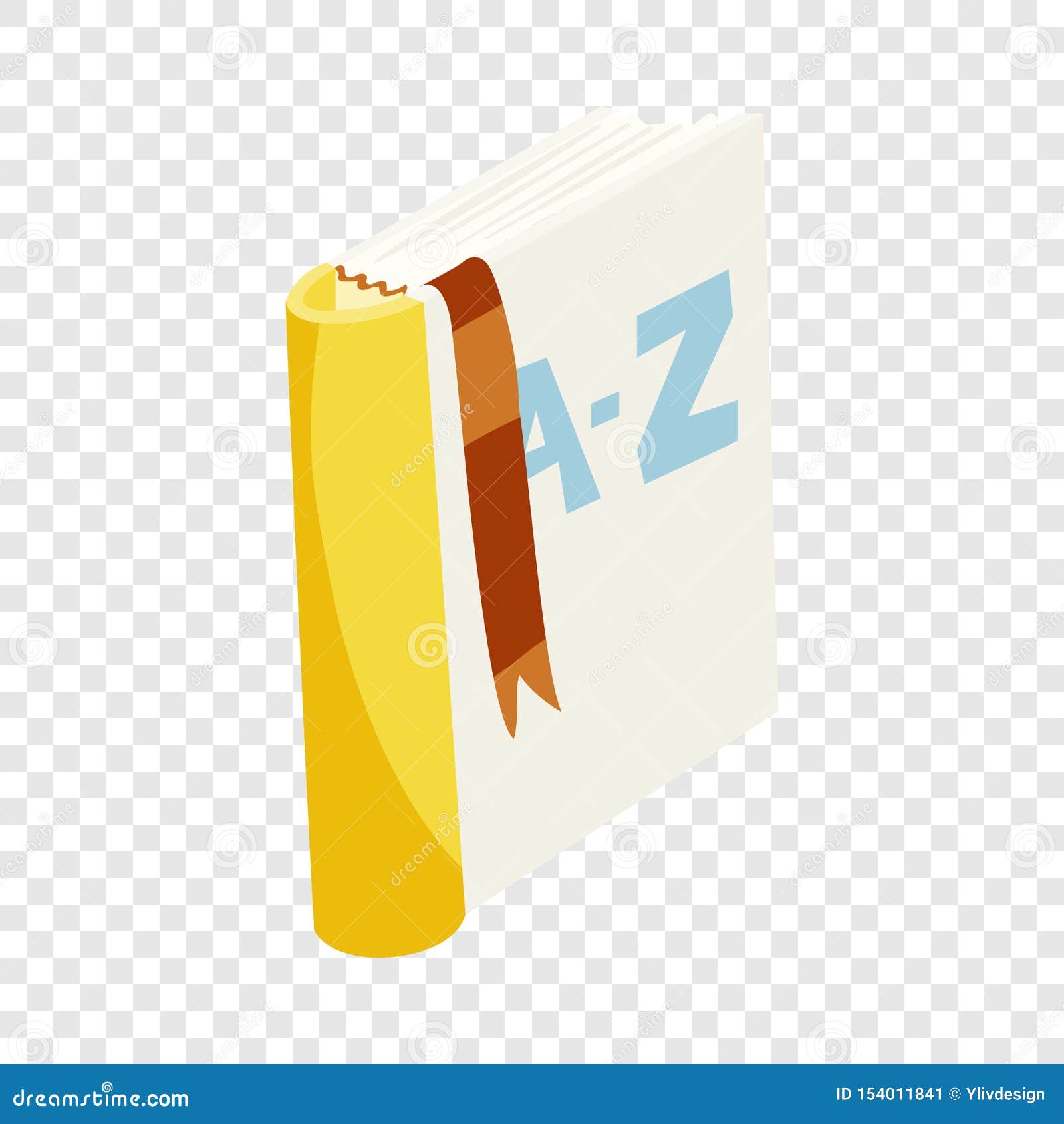 English Dictionary Book Icon, Cartoon Style Stock Vector - Illustration ...