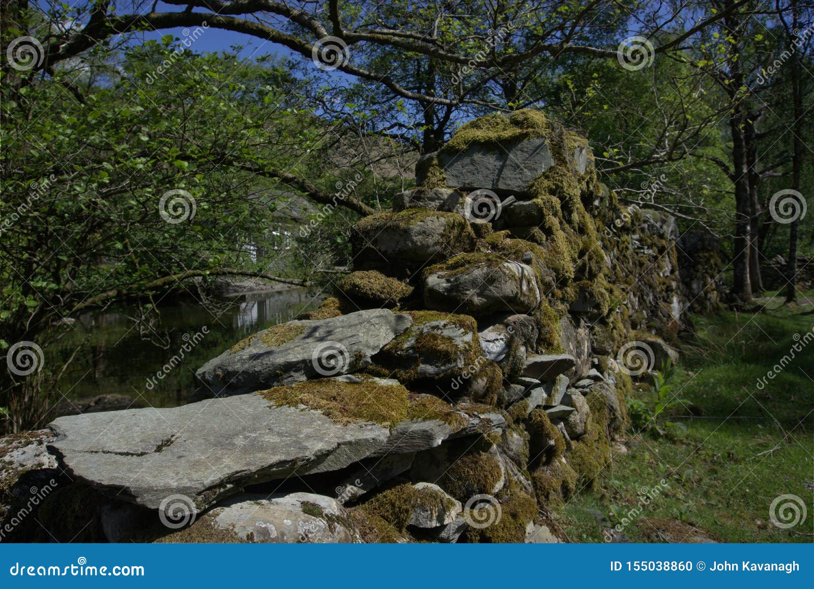 English Dry Stone Wall Construction Stock Photo - Image of travel ...