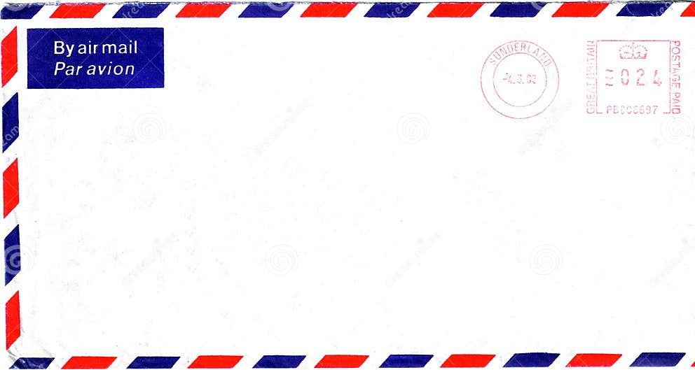 English envelope stock illustration. Illustration of document - 10207217
