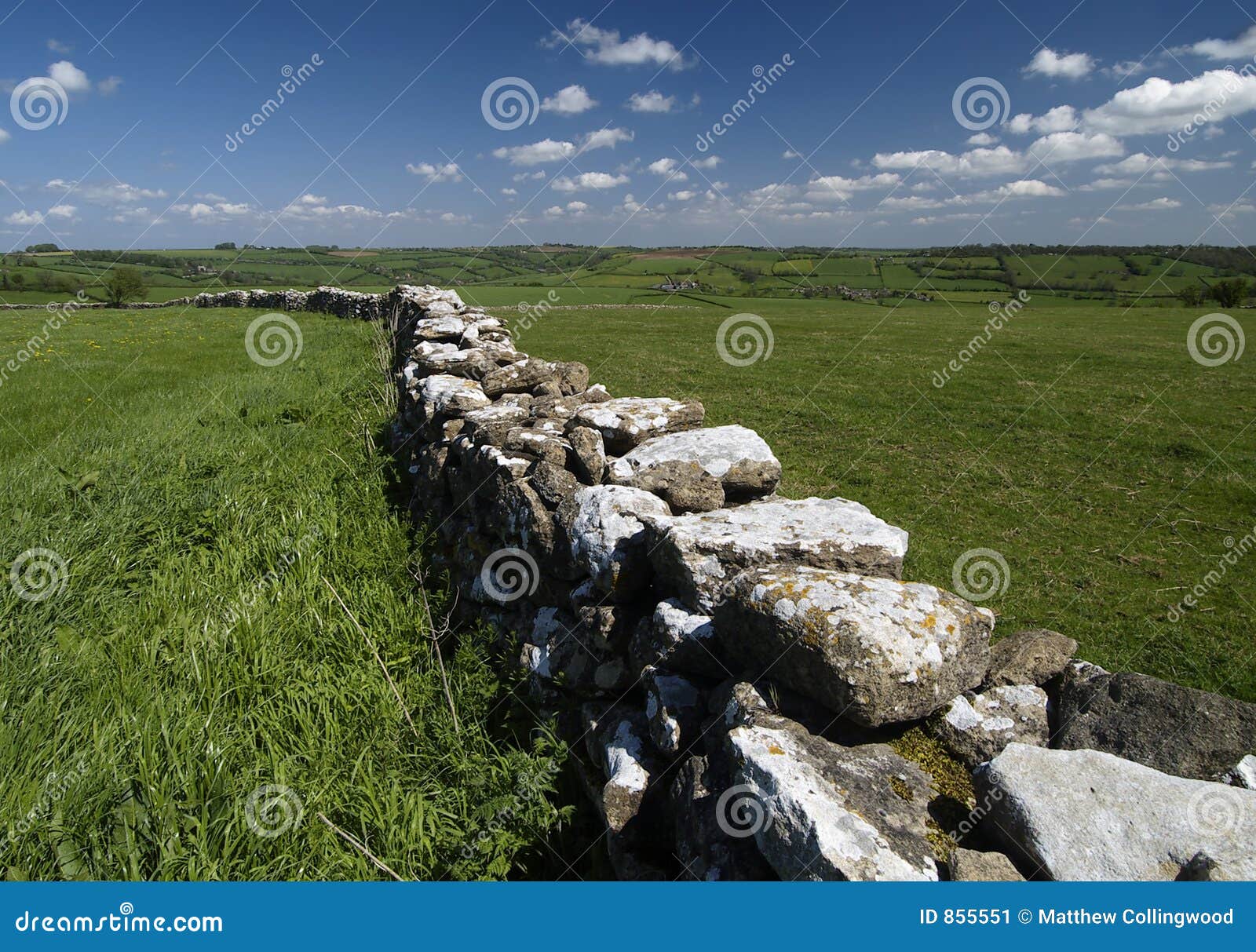 English Fields stock image. Image of divide, pretty, farming - 855551