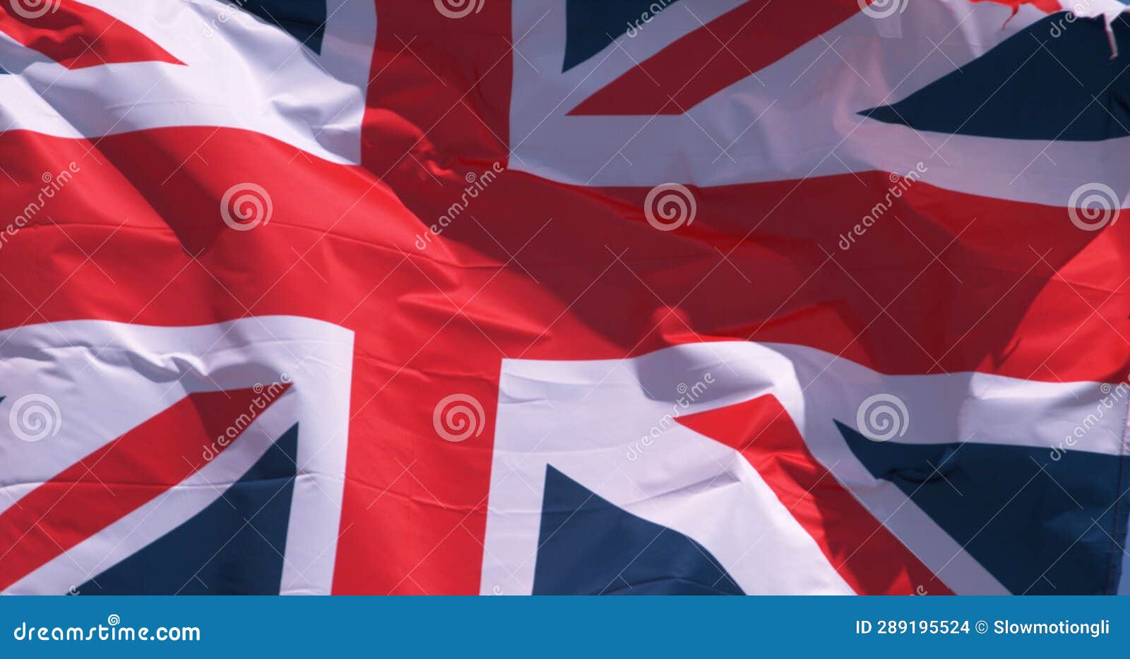 English Flag Waving in the Wind Stock Photo - Image of color, released ...