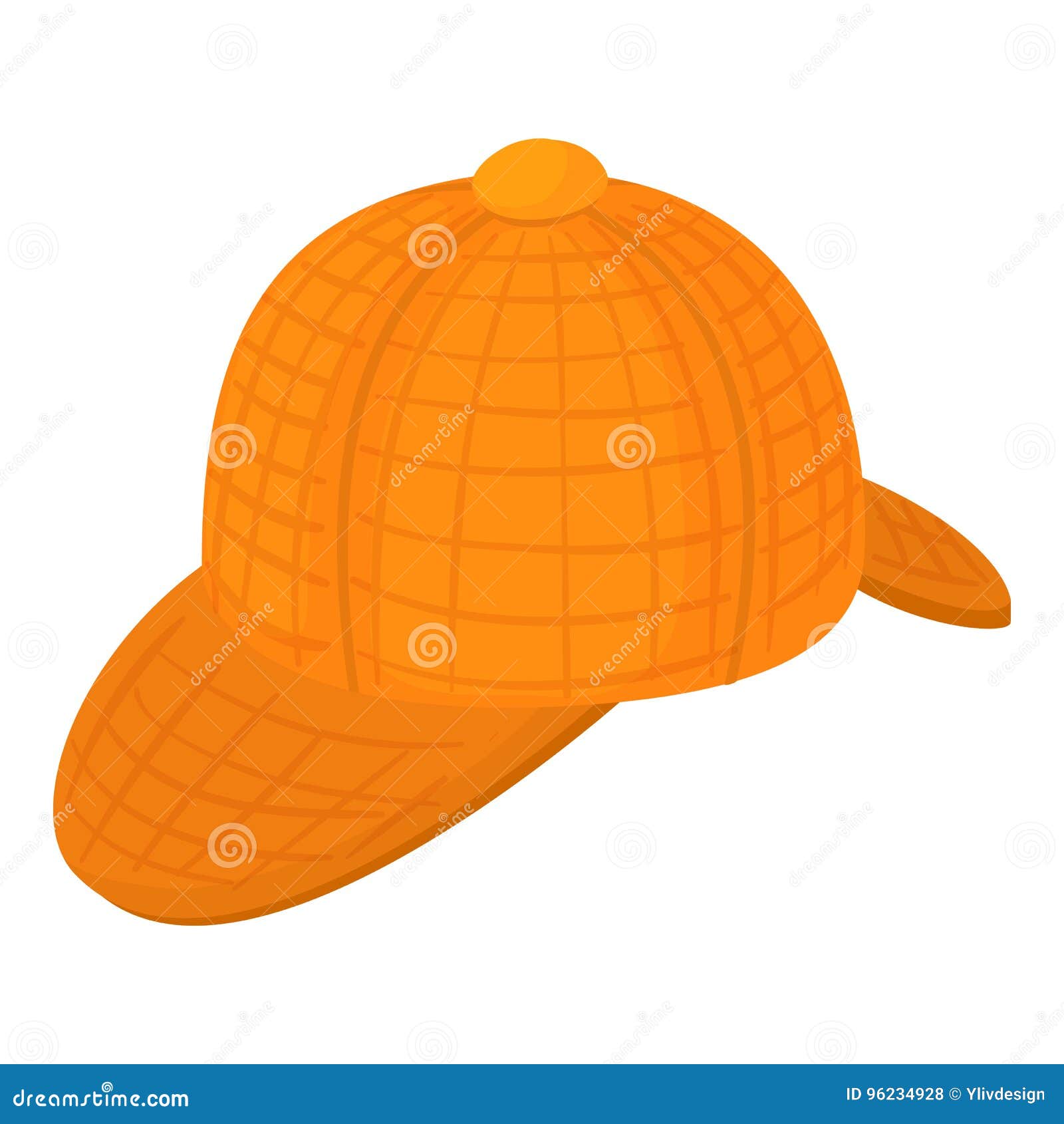 English Hat Icon, Cartoon Style Stock Vector - Illustration of dress ...