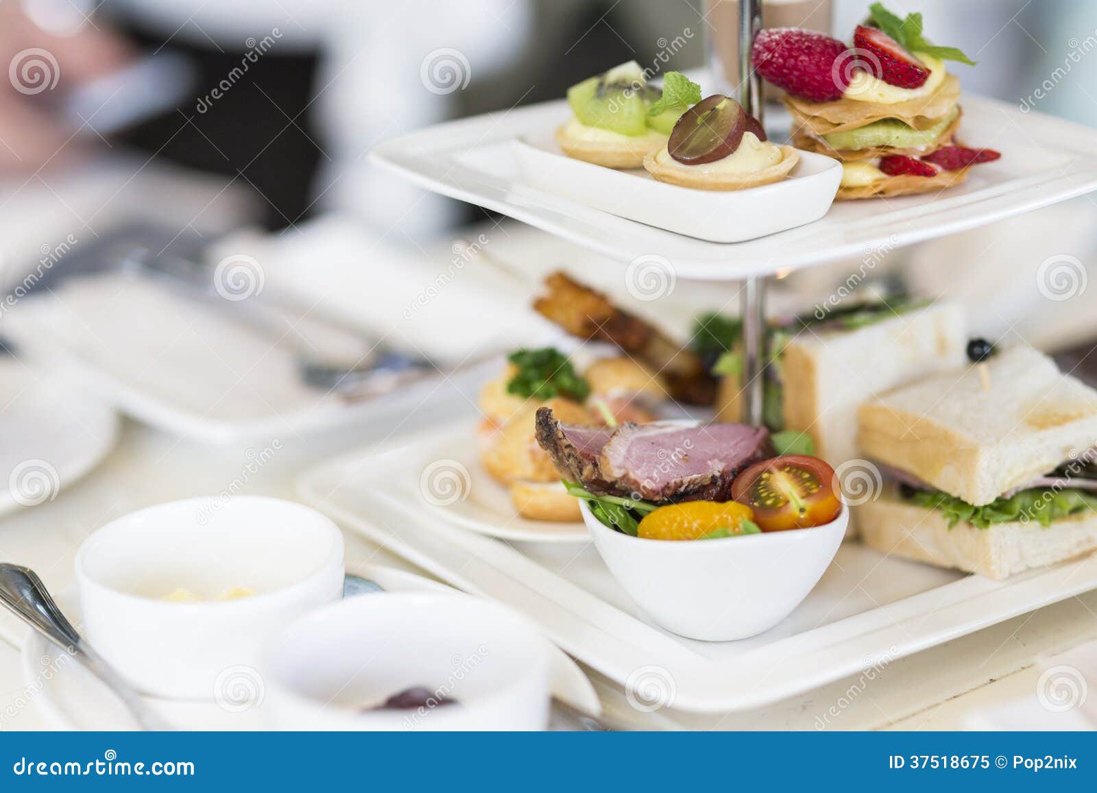 English high tea set stock image. Image of baked, milk - 37518675