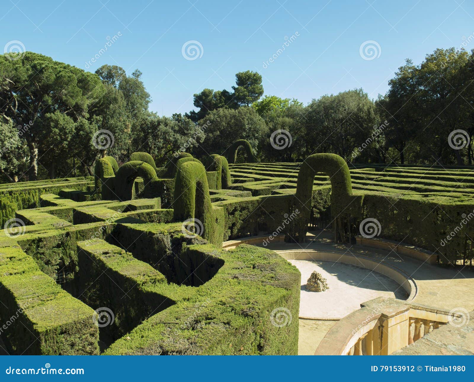 English labyrinth stock photo. Image of corridor, landscape - 79153912