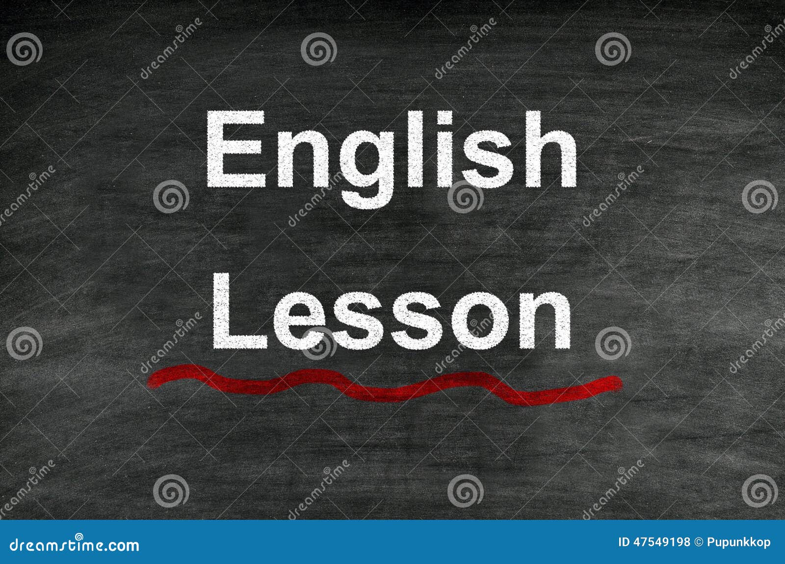 English Lesson, School, Learn Foreign Language. Chalkboard. Verb Tenses ...