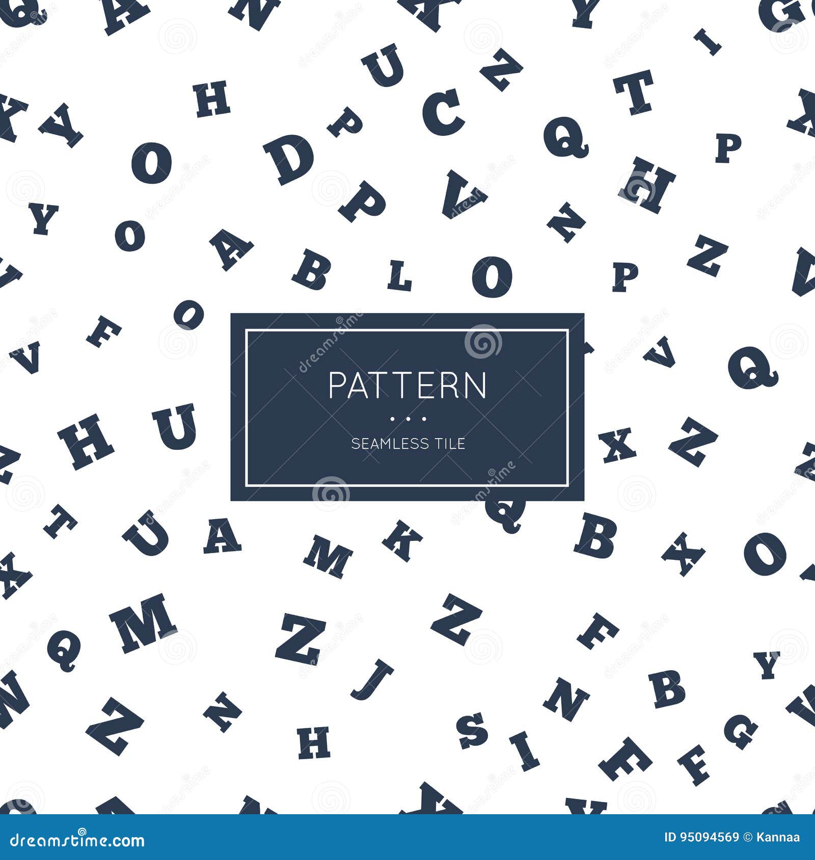 English letter pattern. stock vector. Illustration of alphabet - 95094569