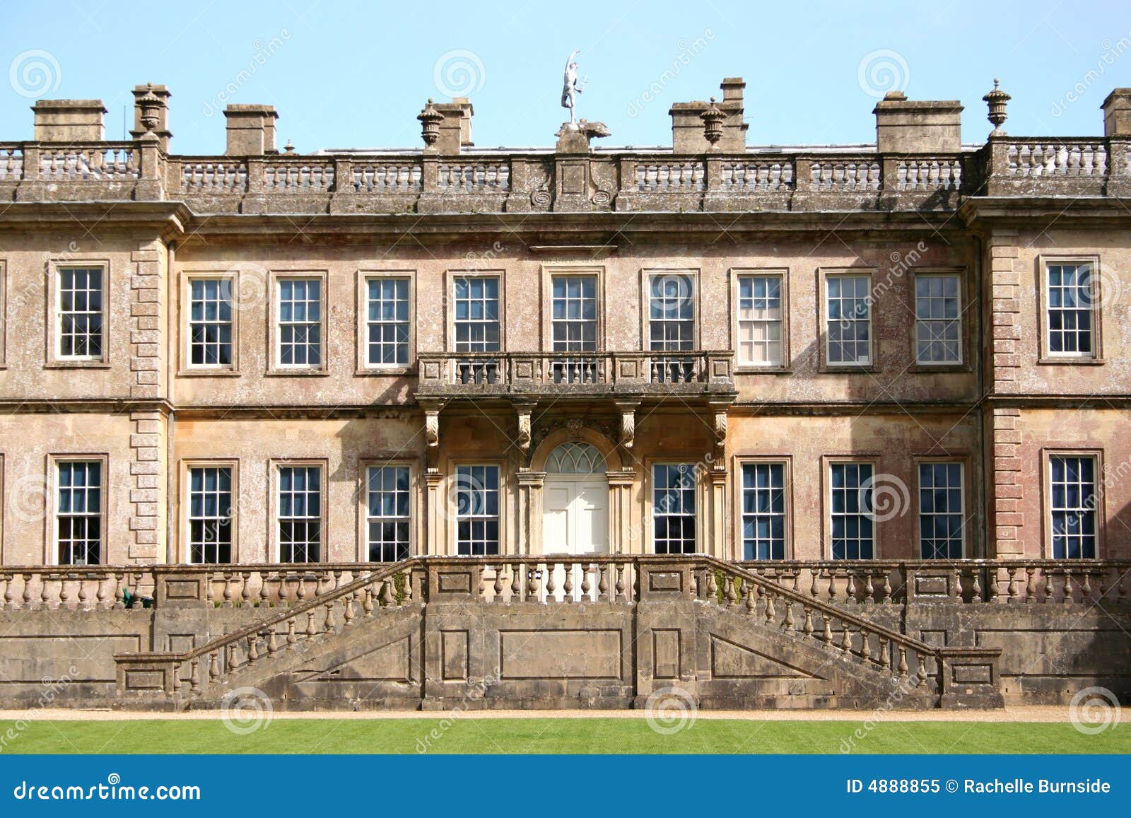 English Manor House stock image. Image of estate, stone - 4888855