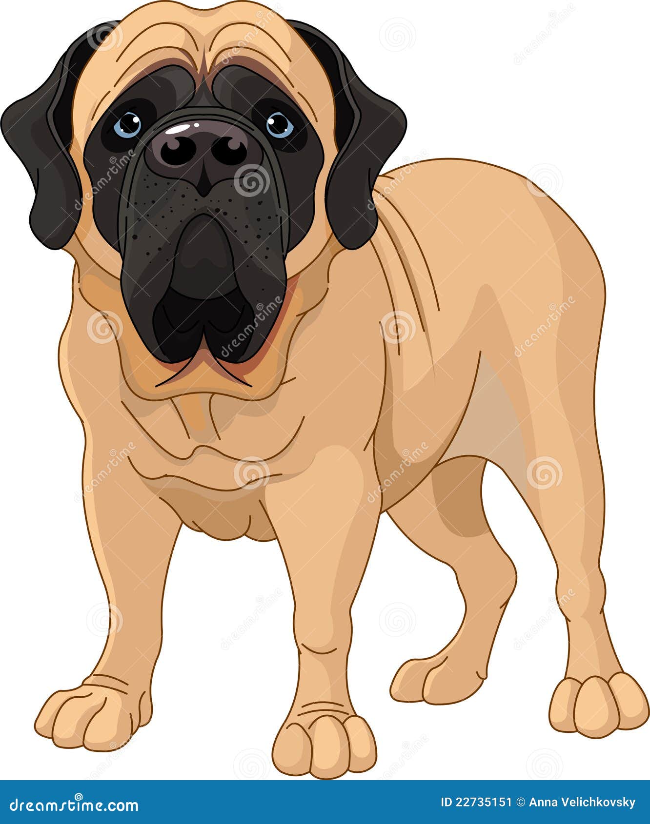 English Mastiff Dog Mastiff dog svg| English Mastiff SVG Mastiff face ...