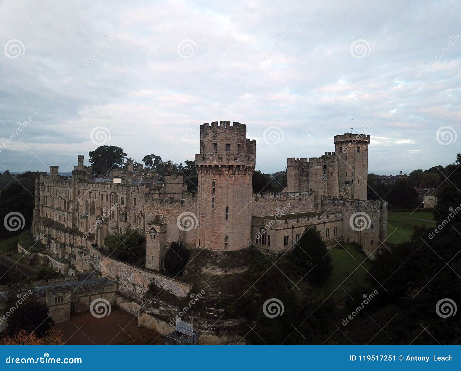 English Medieval Castle stock image. Image of history - 119517251