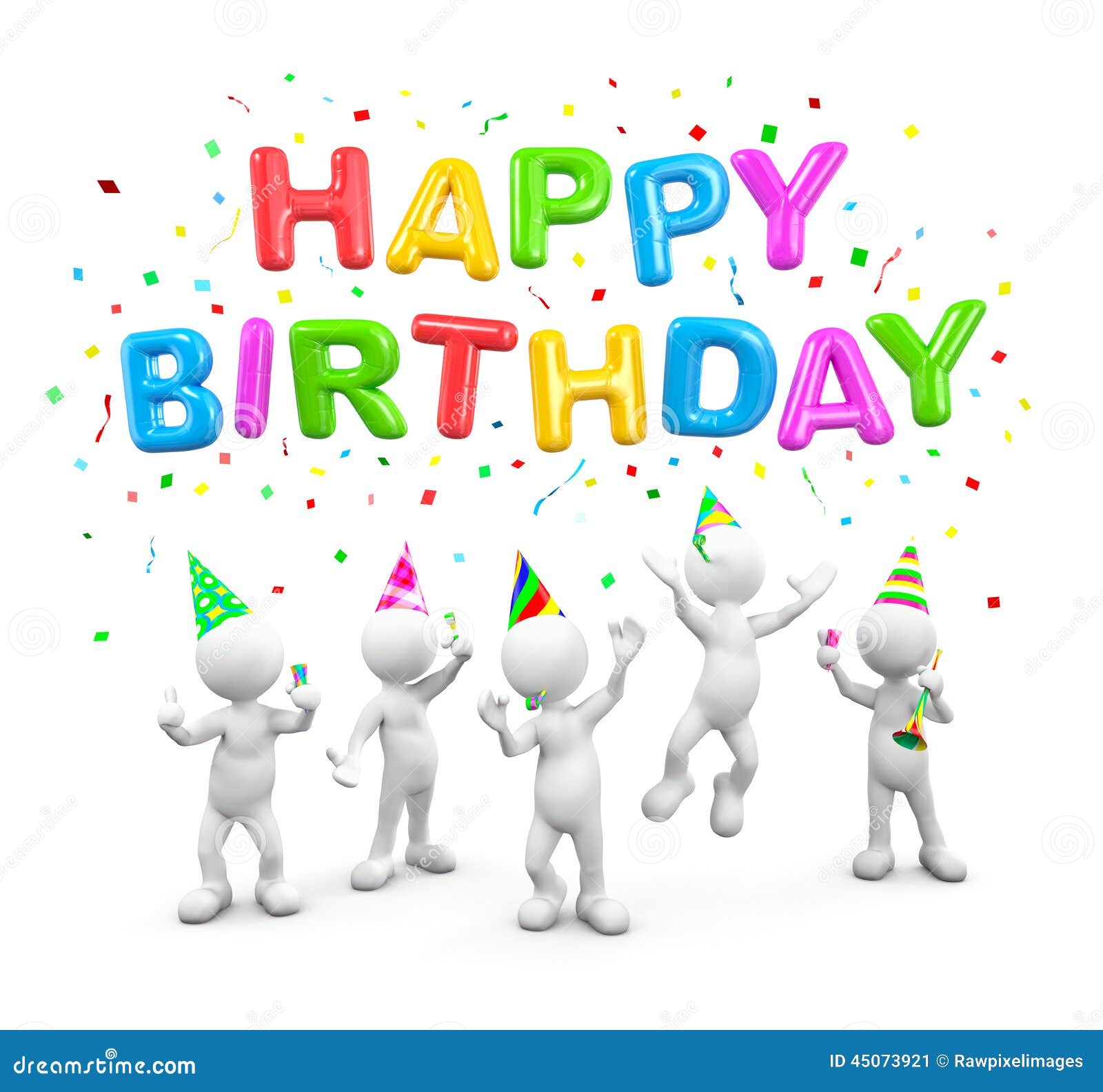 English Multi Coloured Alphabet and 3D Man Stock Illustration ...