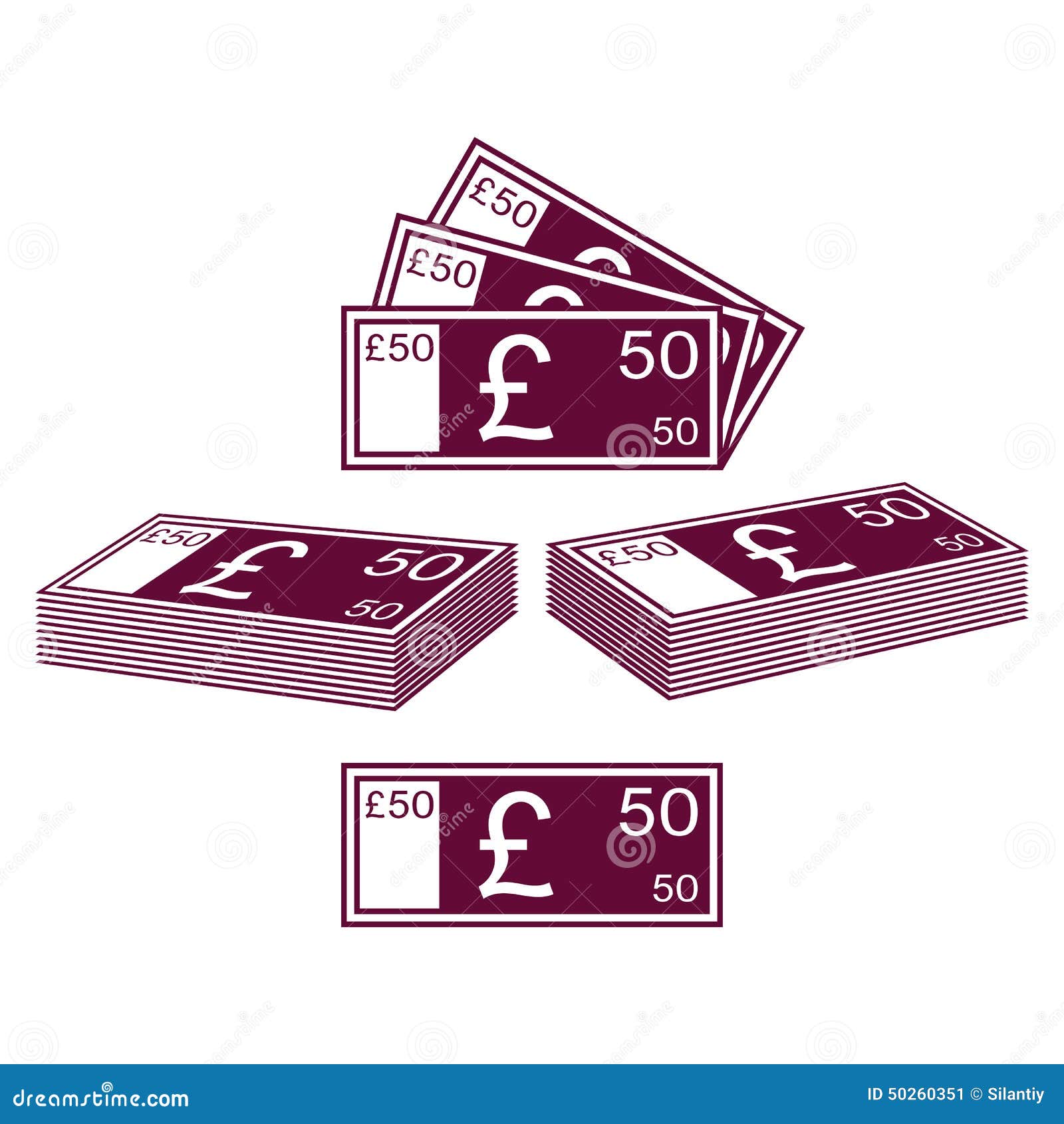 English pound stock vector. Illustration of business - 50260351