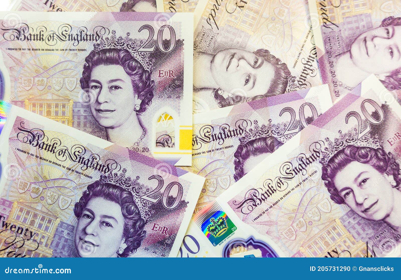 English Pound 20 Sterling Notes Editorial Image - Image of currency ...