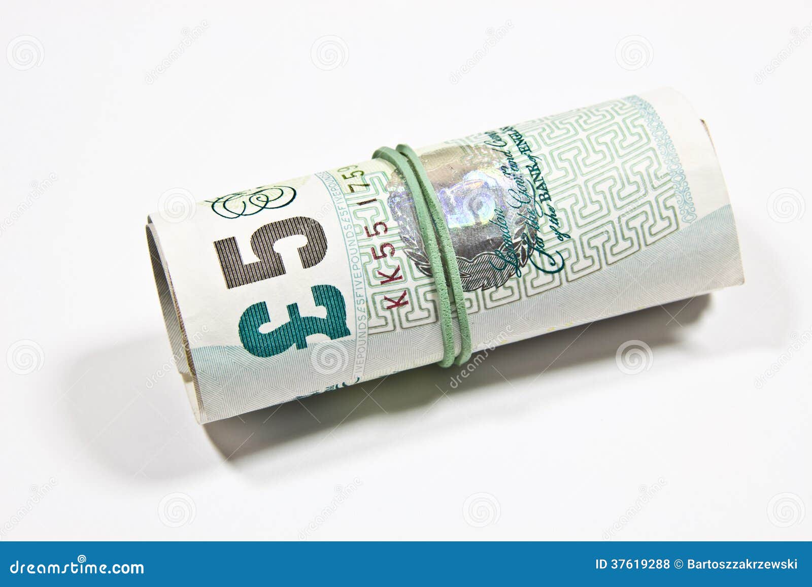 English 20 Pounds Roll On A Table Editorial Photo | CartoonDealer.com ...