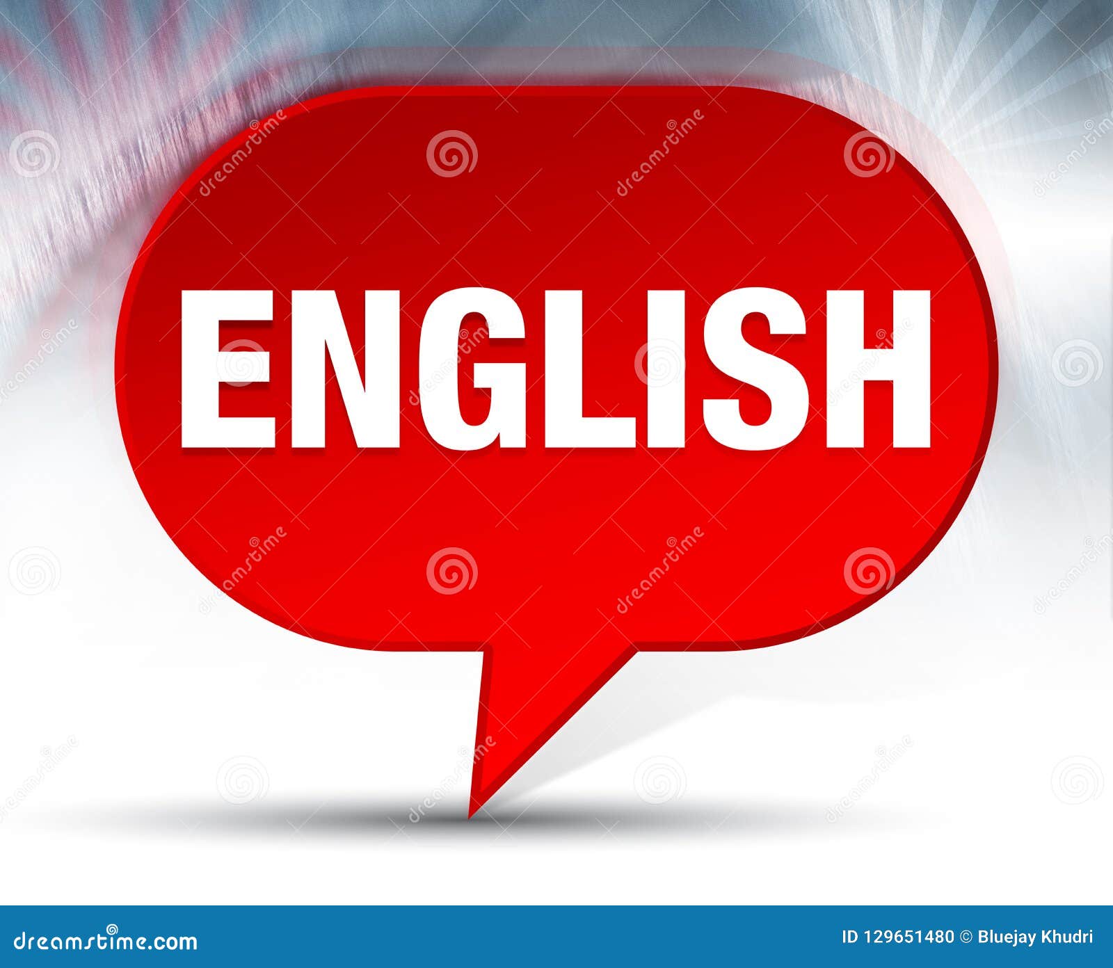English Red Bubble Background Stock Illustration - Illustration of text ...
