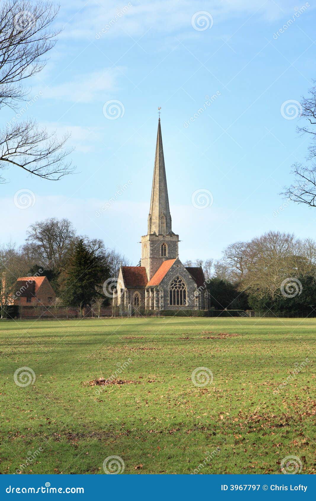 English Rural Church stock image. Image of architecture - 3967797