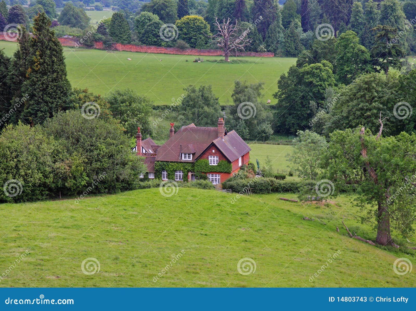 An English Rural Landscape stock image. Image of farming - 14803743