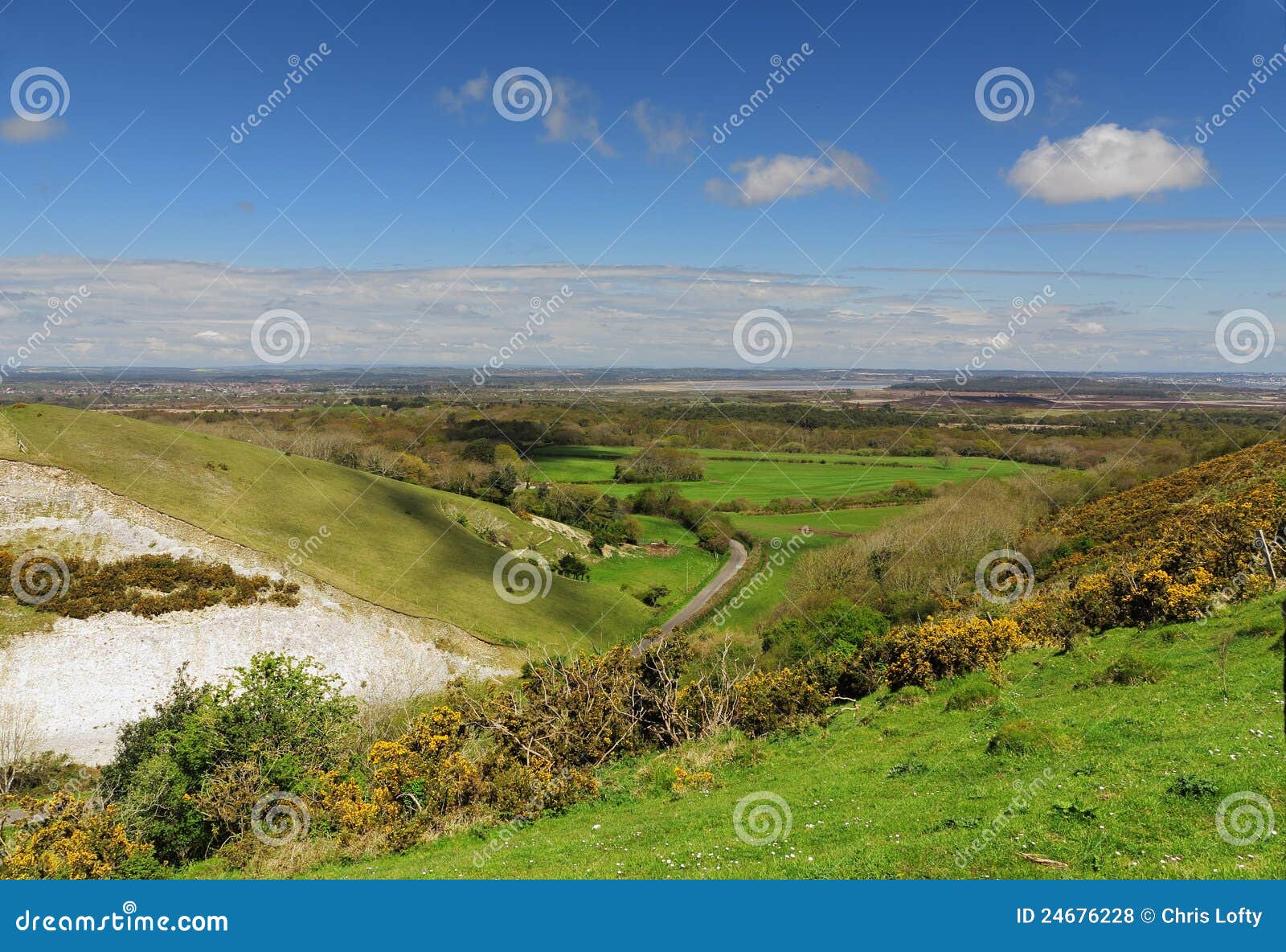 An English Rural Landscape stock photo. Image of europe - 24676228