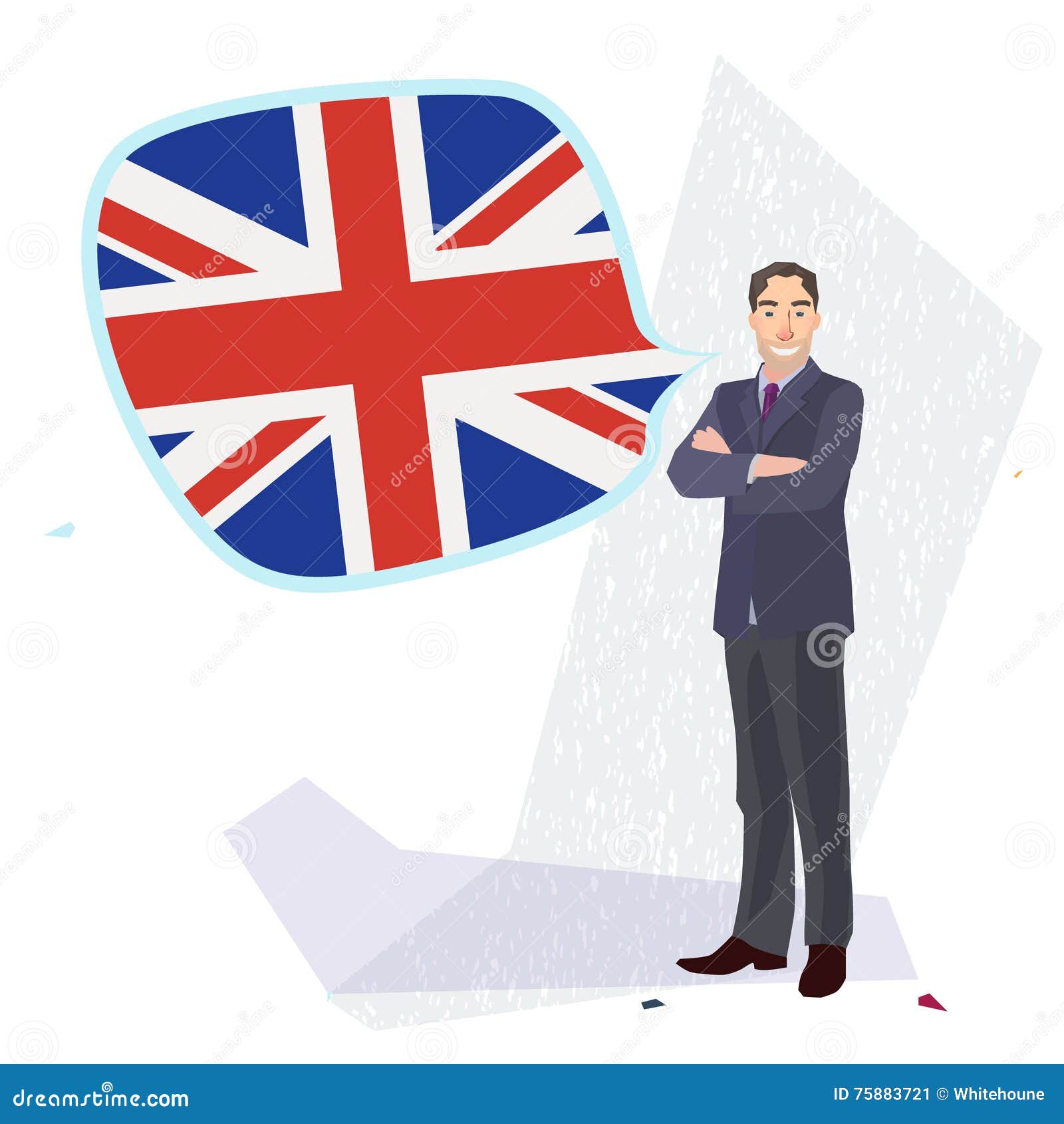 English Speaking Countries Flags Vector Illustration | CartoonDealer ...