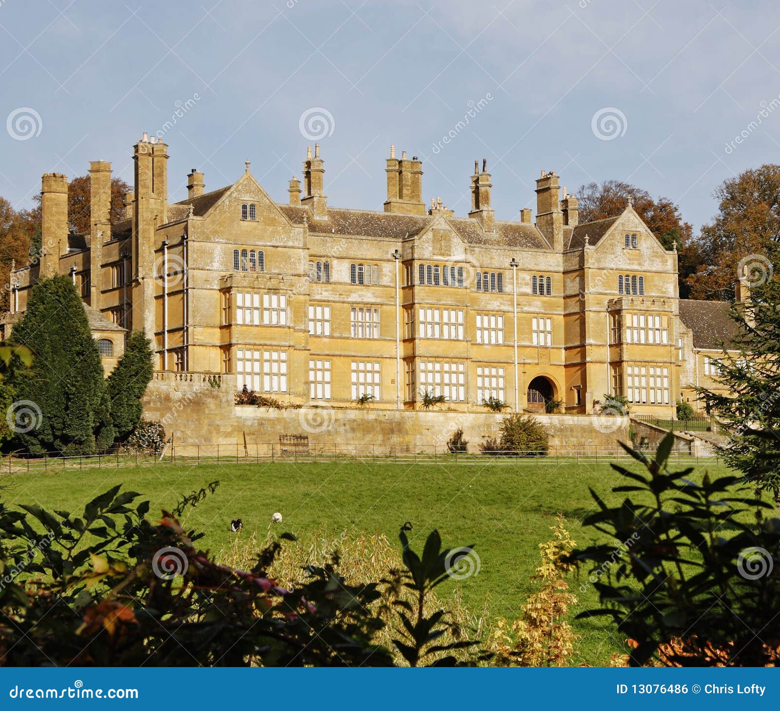English Stately Home stock photo. Image of horticulture - 13076486