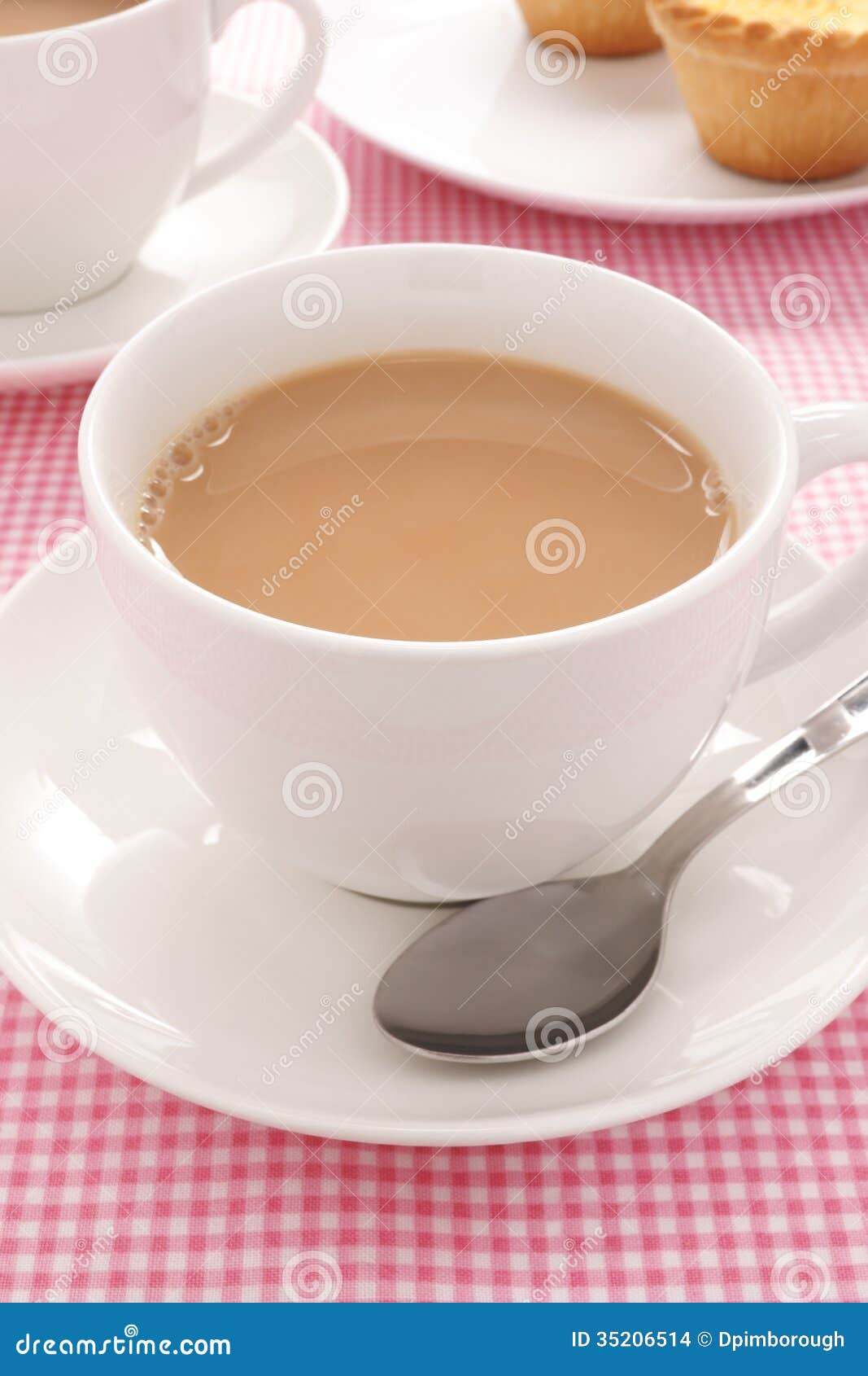 English Tea with milk stock photo. Image of english, drink - 35206514