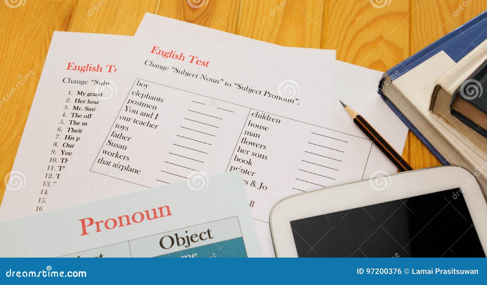 Test Sheet Stock Image | CartoonDealer.com #39050725