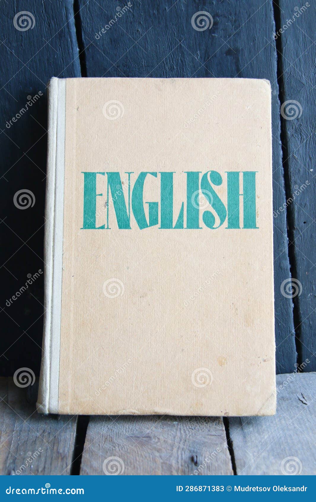 English Textbook. Learning English with Grammar Book. Stock Image ...