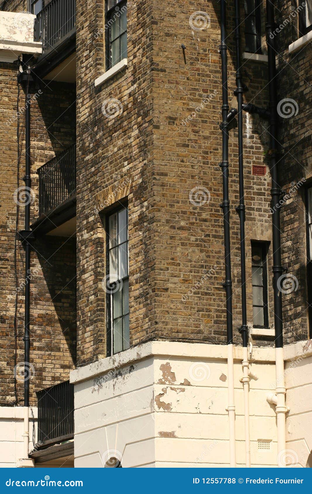 English wall stock photo. Image of building, dover, brick - 12557788