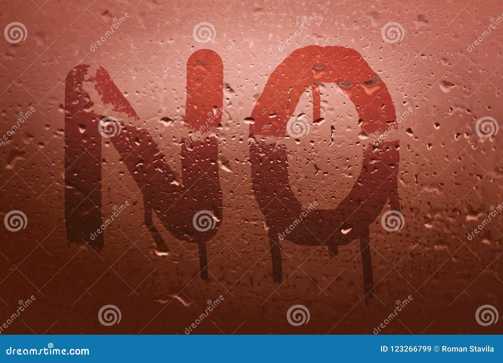 The English word No stock image. Image of text, english - 123266799