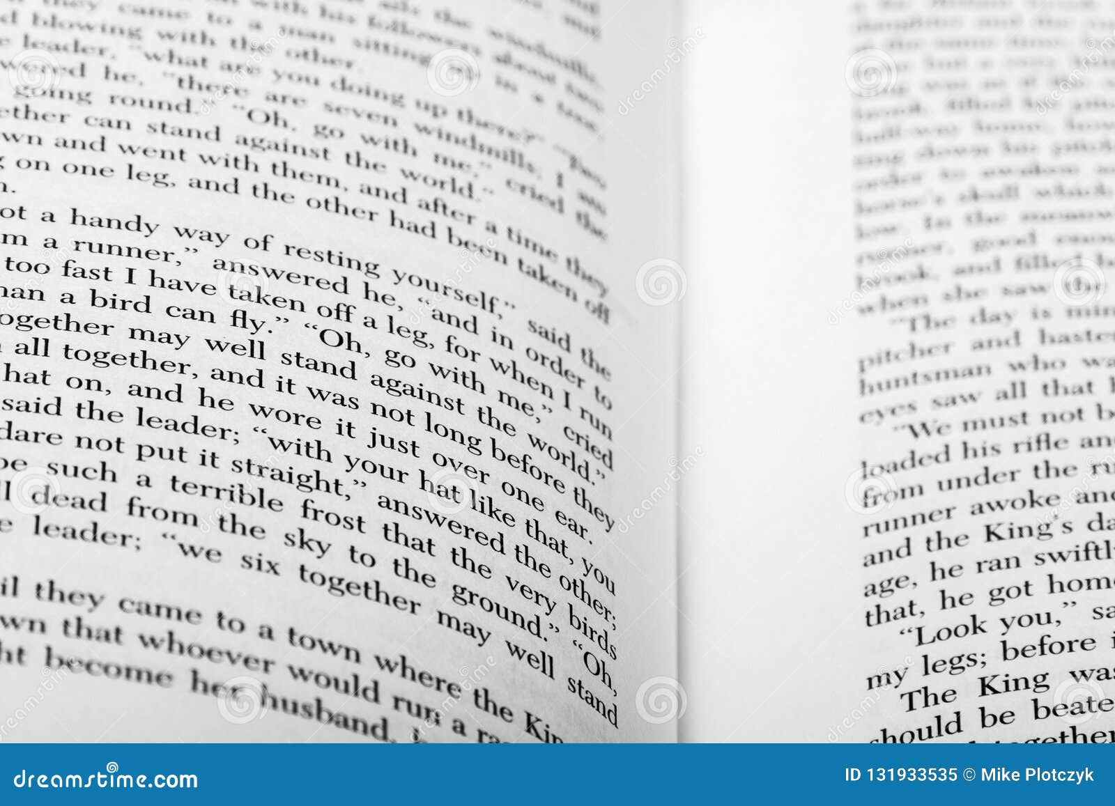English Words Shown on Two Open Book Pages. Stock Image - Image of ...