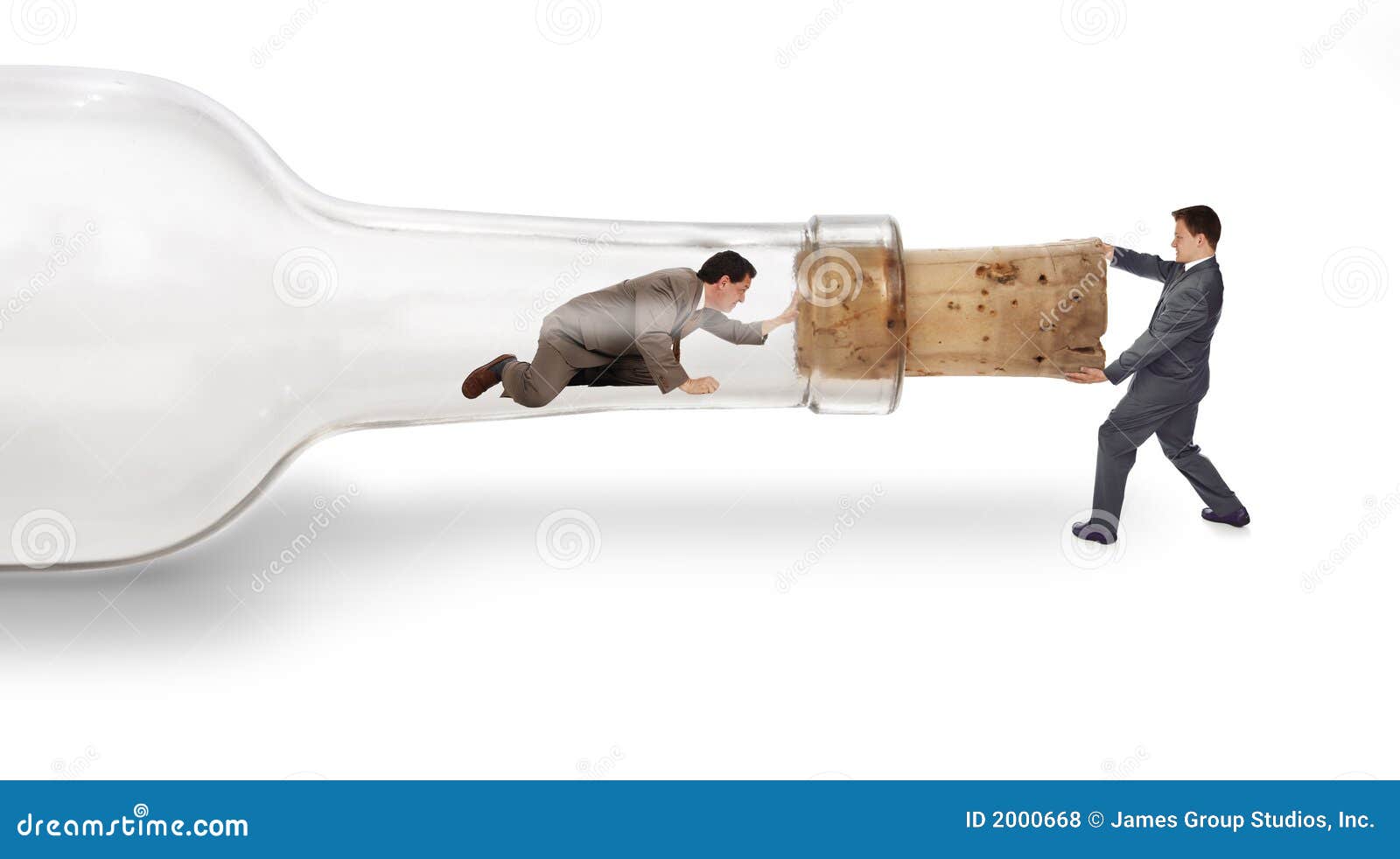Engpass stockfoto. Bild von geschäft, arbeit, männer, flasche - 2000668