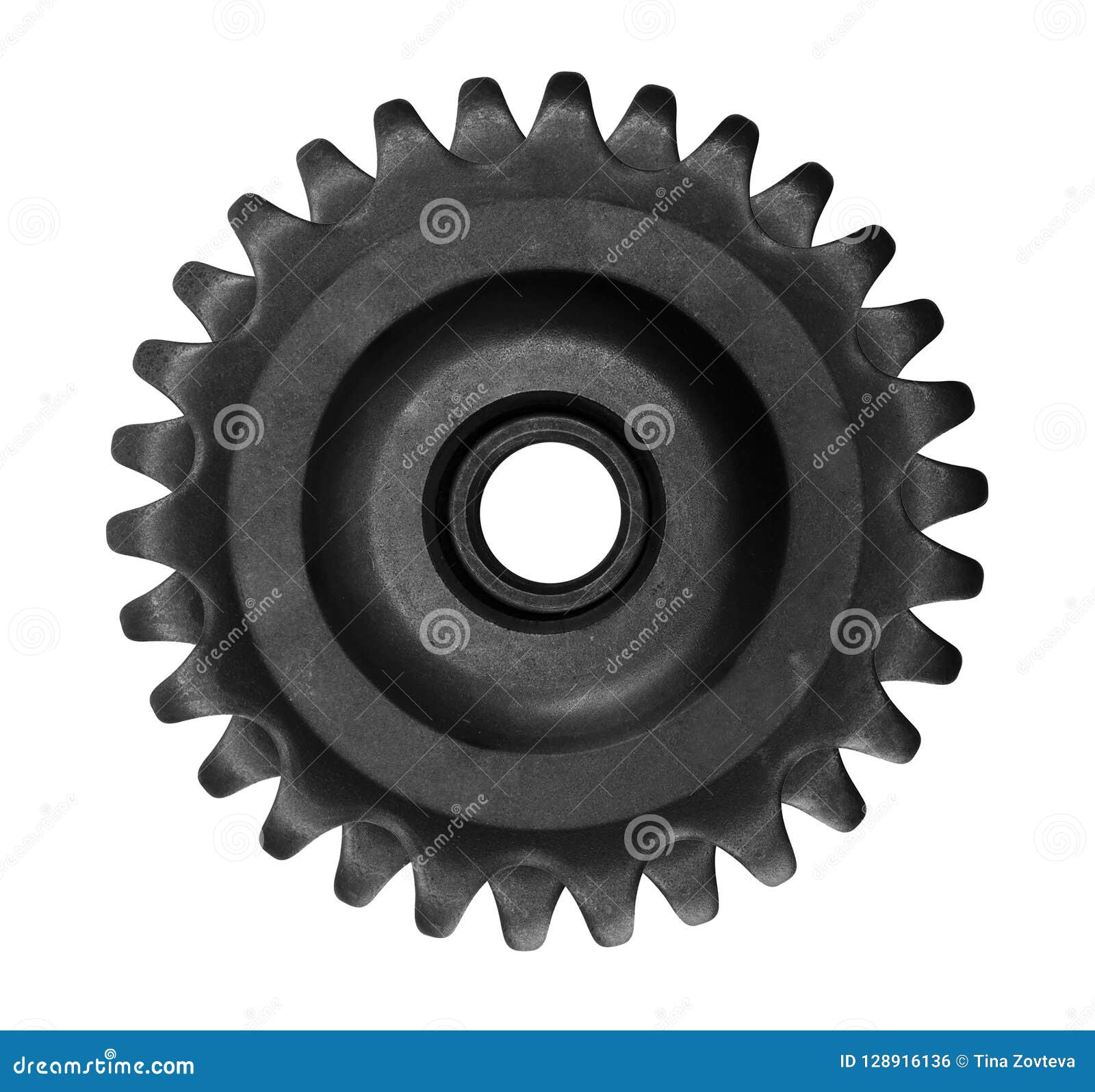 Engranaje Aislado En Blanco Foto de archivo - Imagen de fondo, gearbox ...