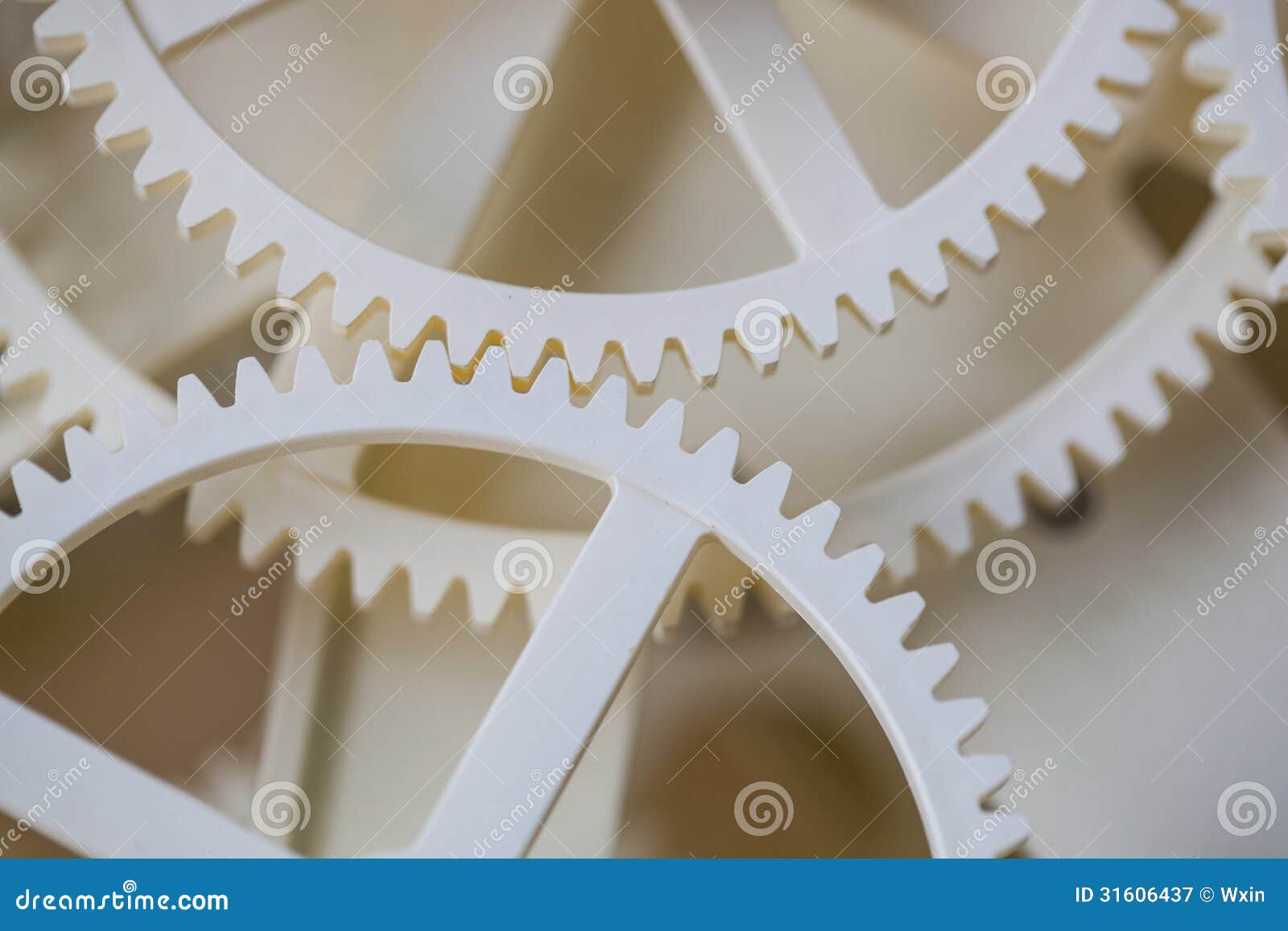 Engranaje blanco imagen de archivo. Imagen de engranaje - 31606437