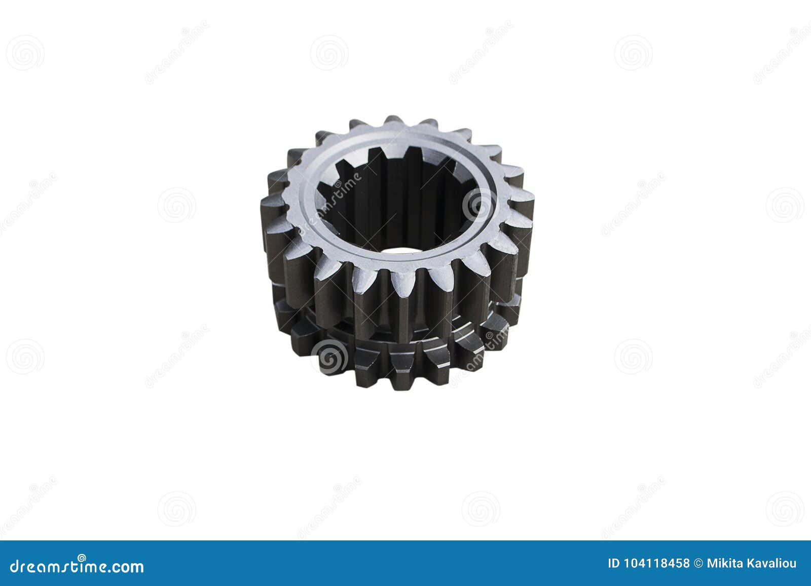 Engranaje Del Engranaje Con Los Dientes Rectos Foto de archivo - Imagen ...