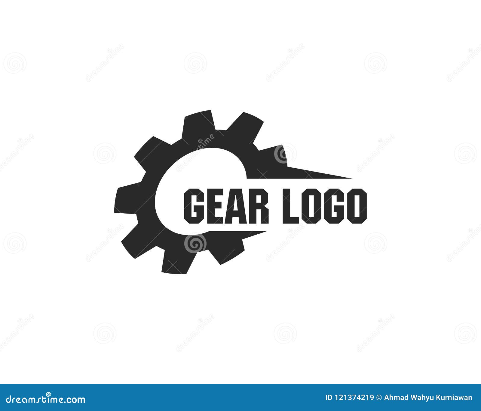 Engranaje Logo Template ilustración del vector. Ilustración de insignia ...