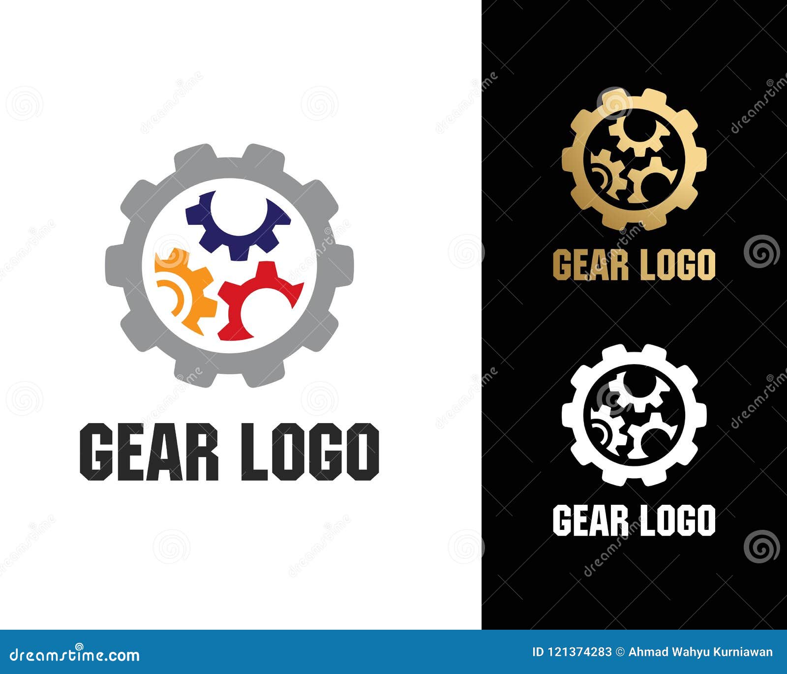 Engranaje Logo Template ilustración del vector. Ilustración de ...