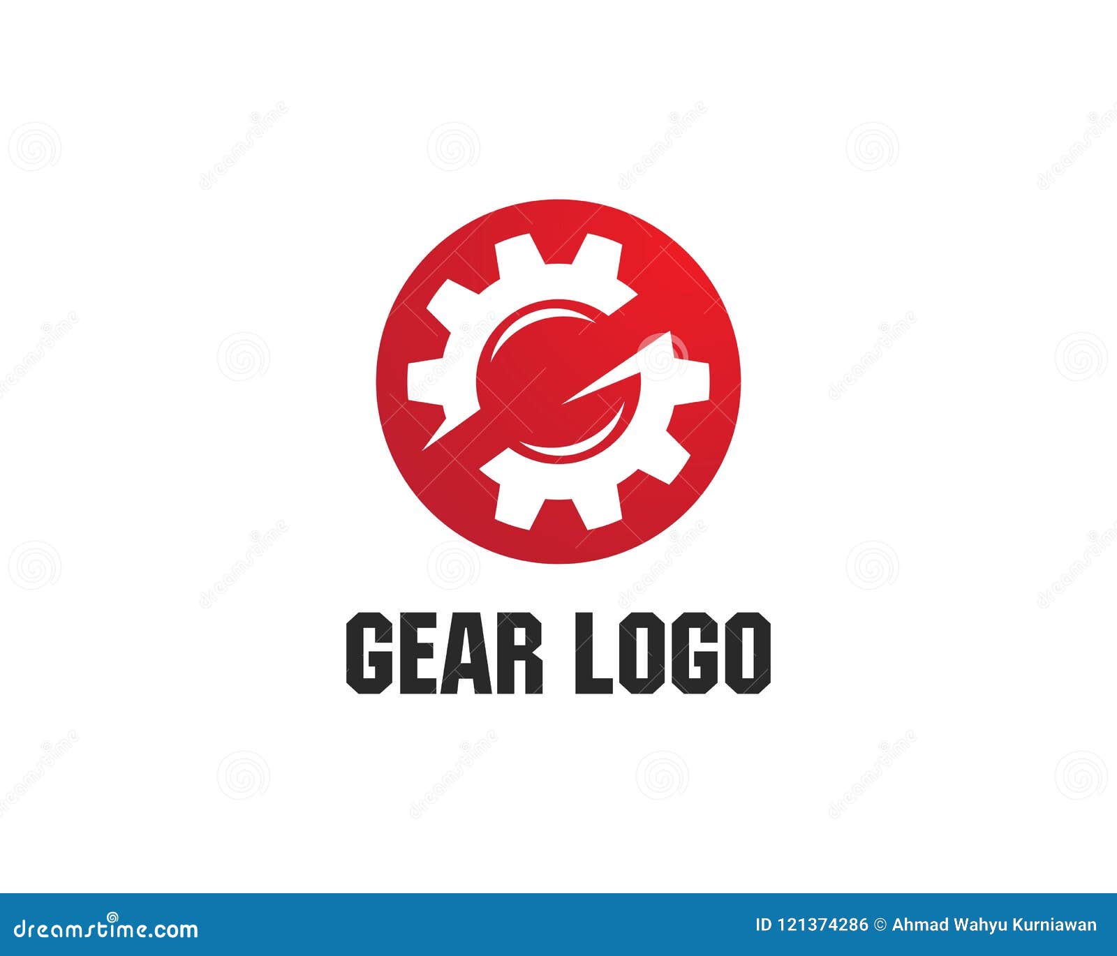 Engranaje Logo Template ilustración del vector. Ilustración de ...