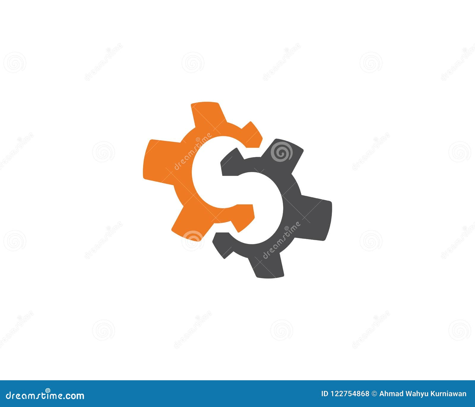 Engranaje Logo Template ilustración del vector. Ilustración de ...