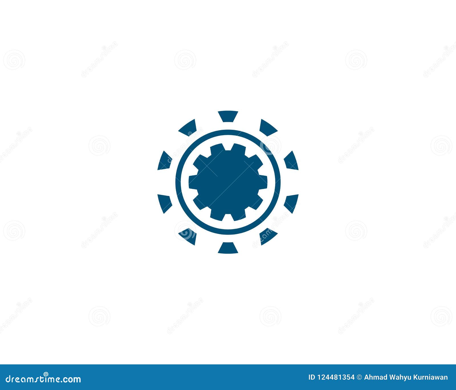 Engranaje Logo Template ilustración del vector. Ilustración de icono ...