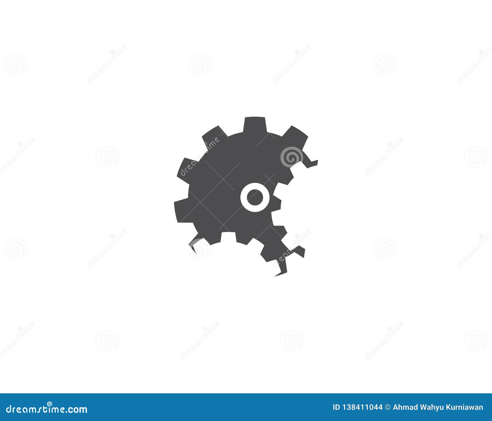 Engranaje Logo Template ilustración del vector. Ilustración de ...